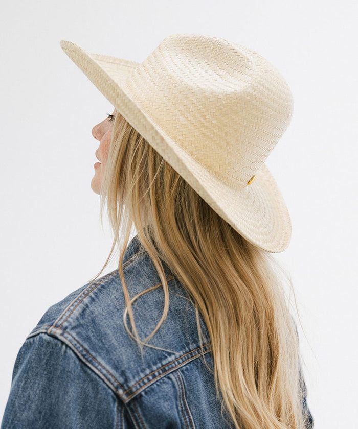 Linny Straw Cowboy Hat | Women's Classic Western Gus Crown Straw ...