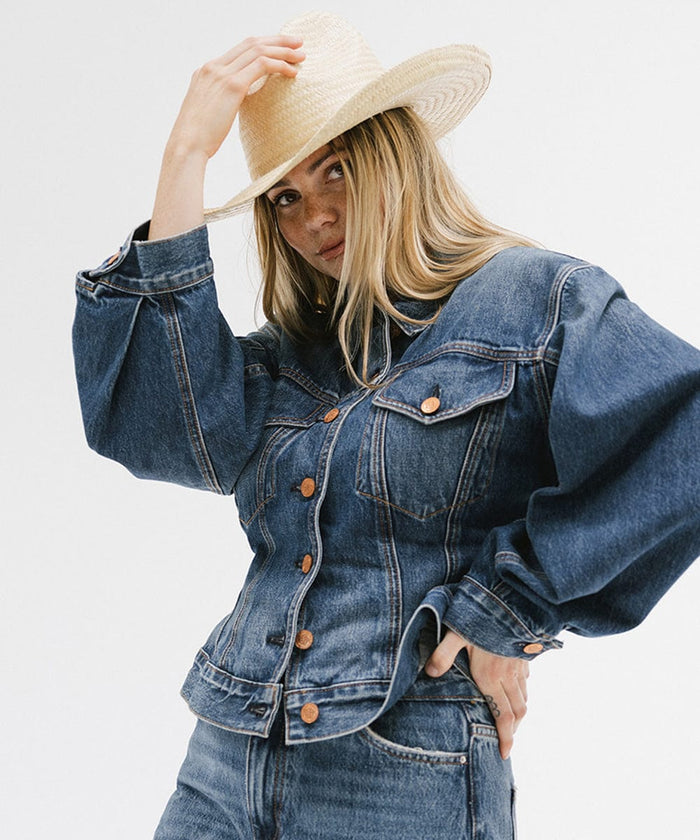 Linny Gus Crown Western Hat | Classic Gus Crown Straw Hat for Women