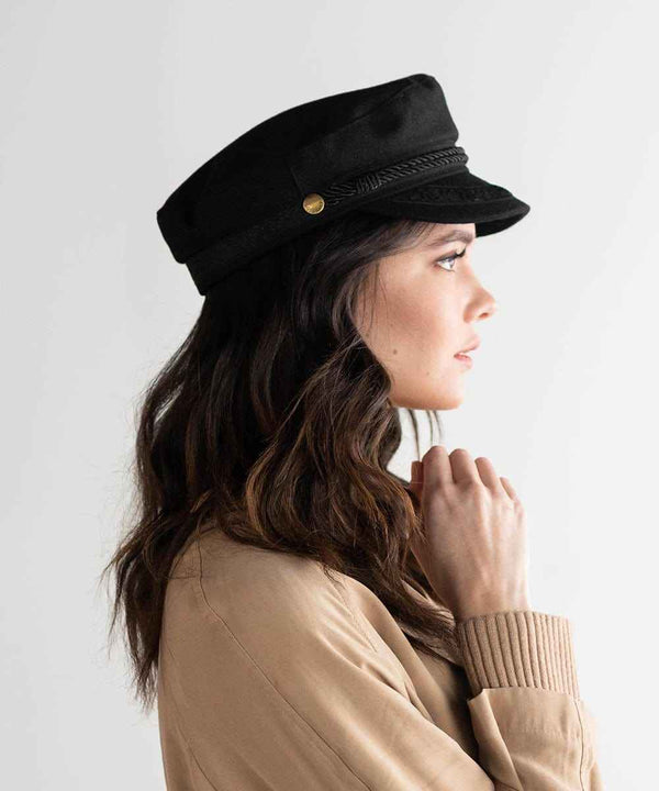 Lieutenant Women's Newsboy Flat Cap Hat GIGI PIP
