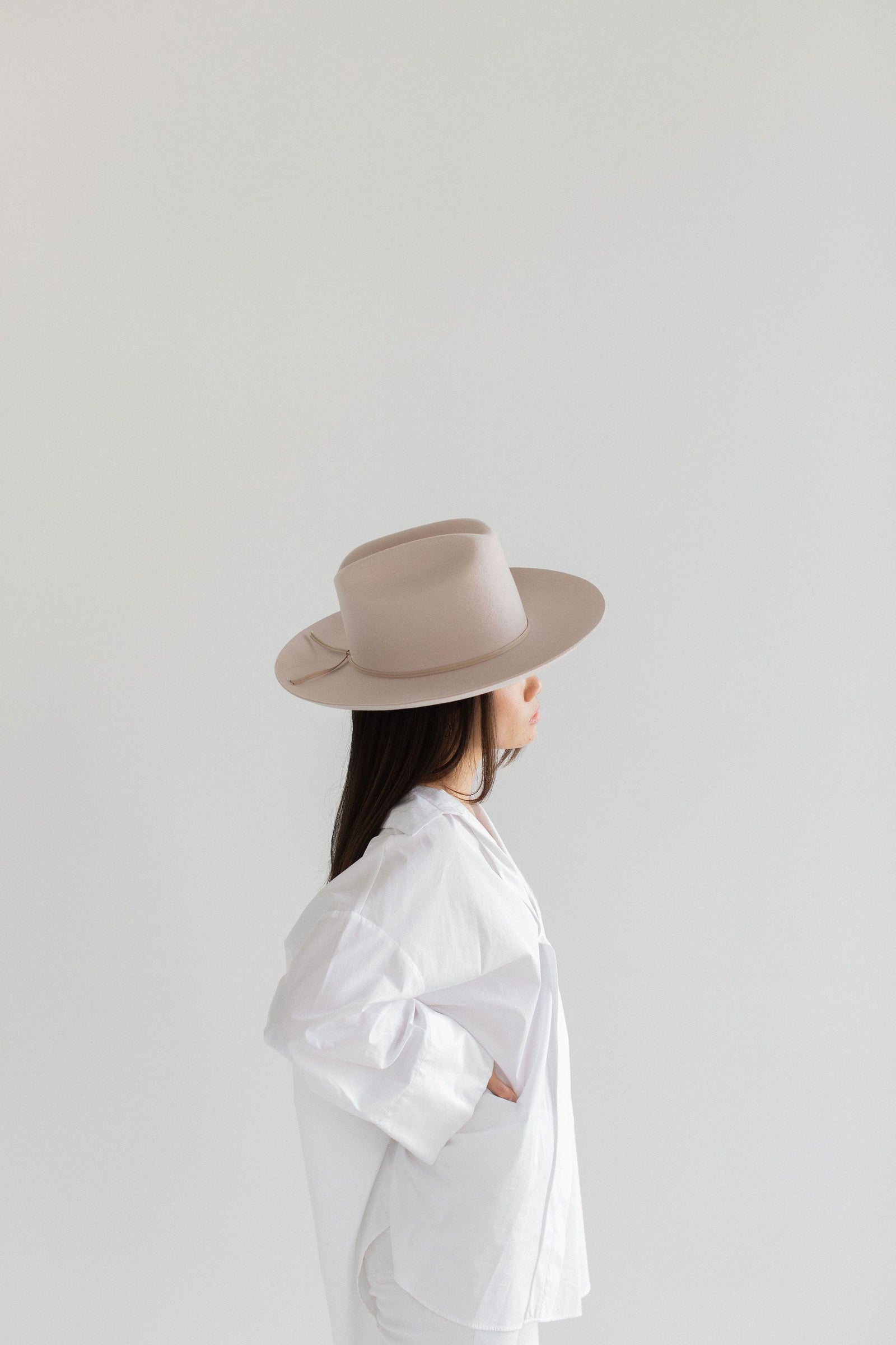 Ezra Western Hat - Ivory BLEMISHED