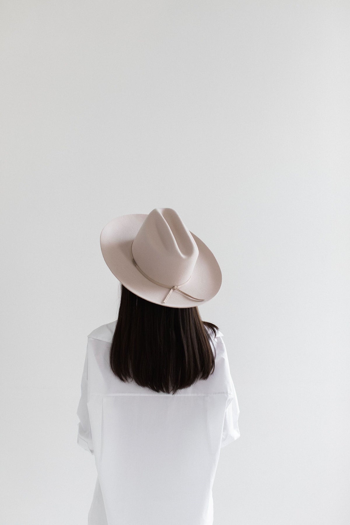 Ezra Western Hat - Ivory BLEMISHED